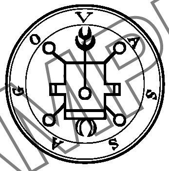 Seal of Vassago SVG 3rd Demon Vassago Sigil SVG Goetia Demon SVG Occult ...