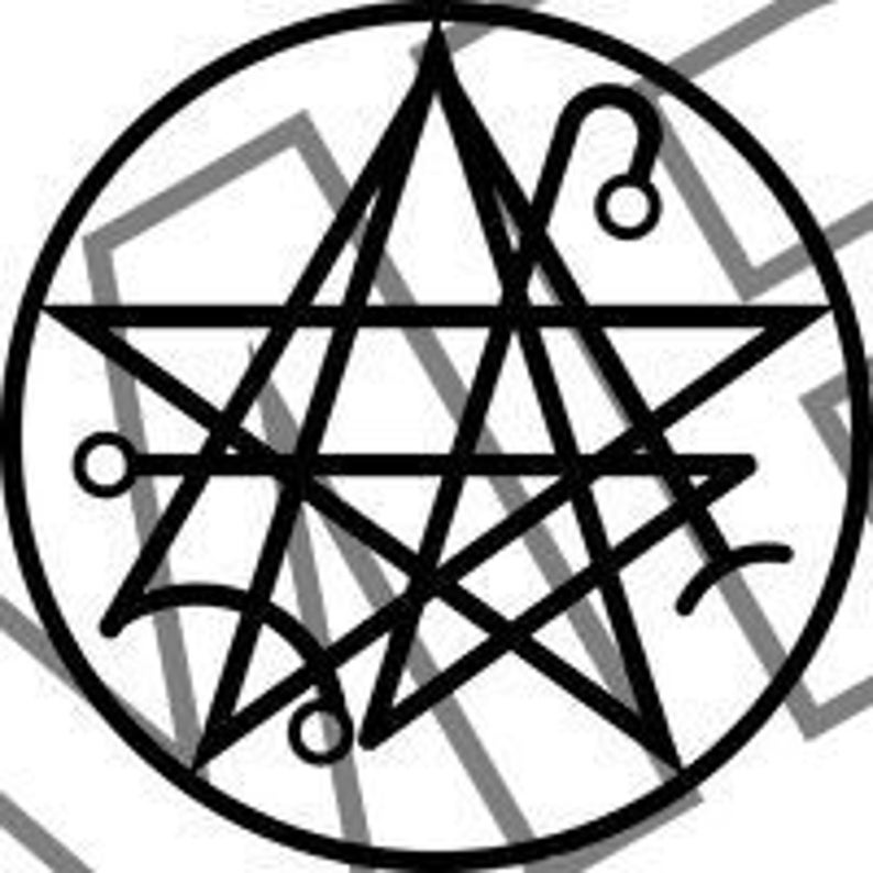 Necronomicon SVG Gate Sigil Circle HP Lovecraft SVG - Etsy