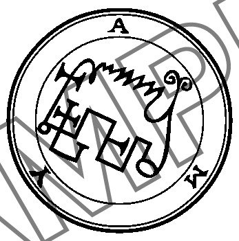 Seal of AMY SVG AVNAS 58th Demon Sigil Circle Magic Circle - Etsy