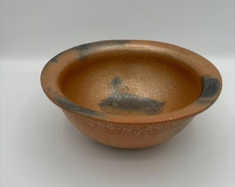 Open Bowl 1.0 Quart Micaceous Clay Cookware Bowl Lightweight, Oven Safe ...