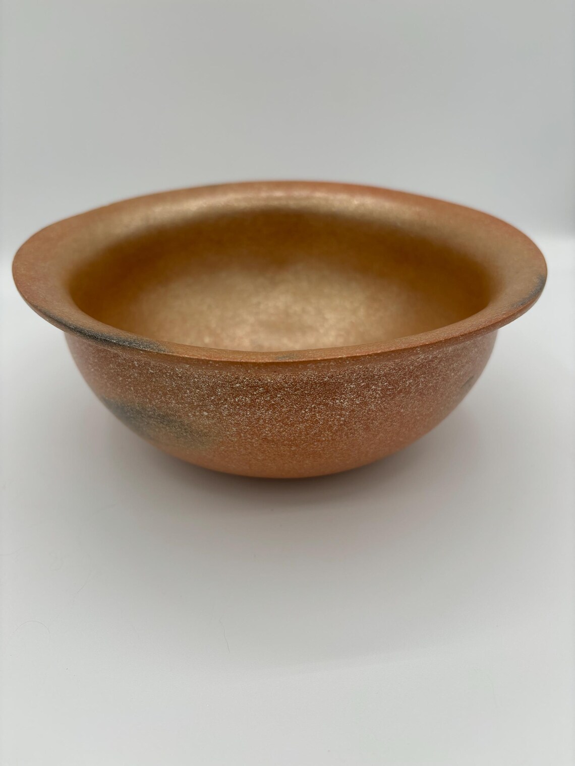 Open Bowl 1.0 Quart Micaceous Clay Cookware Bowl Lightweight, Oven Safe ...