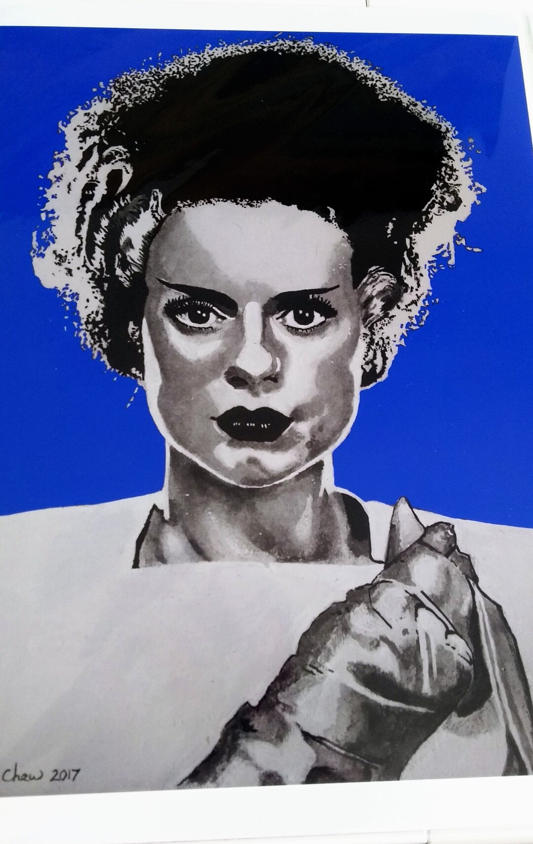 Frankensteins Bride Monster Art Classic Monster Films - Etsy