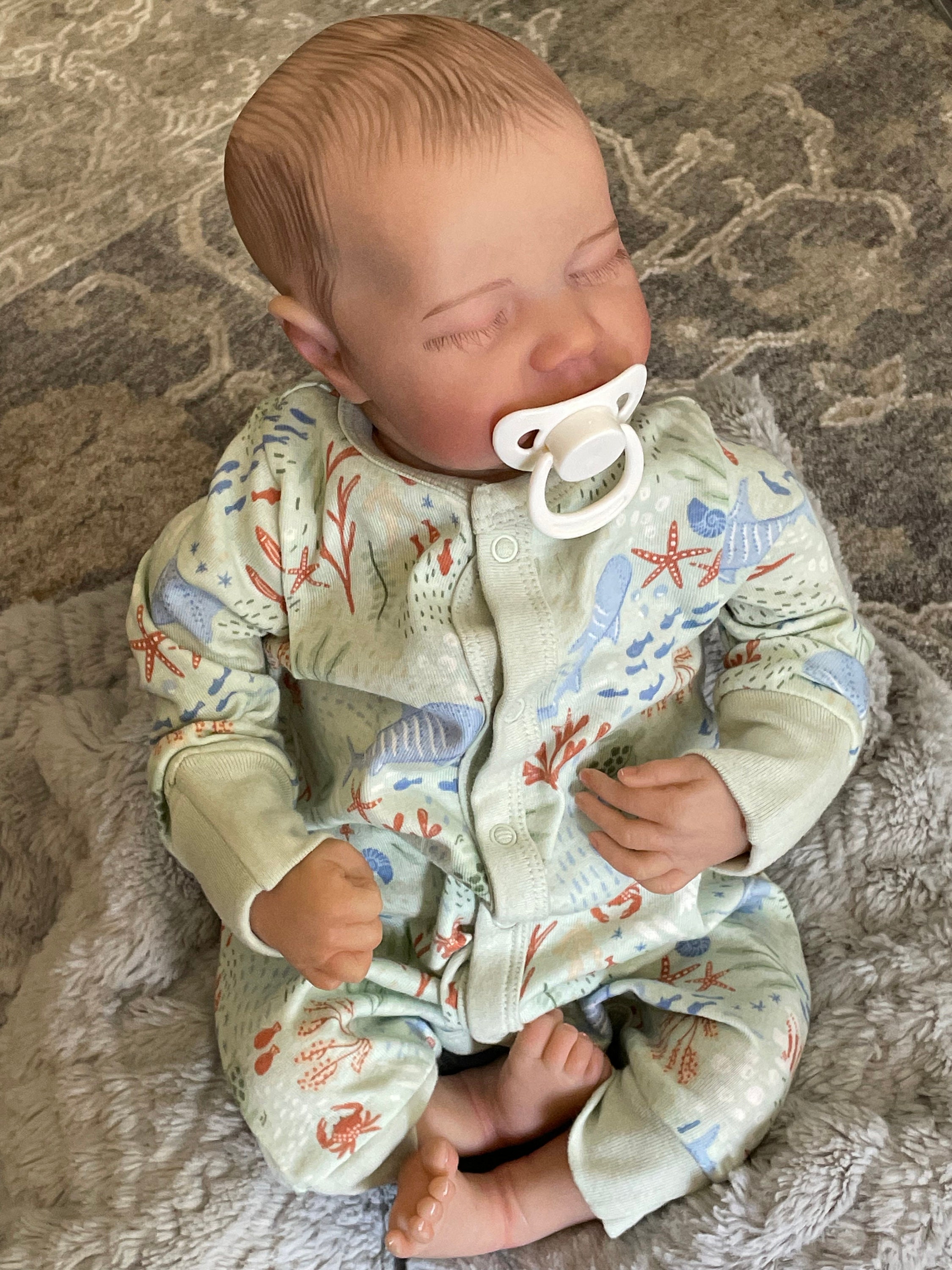 Reborn Baby Boy Sleeping Eyes - Etsy