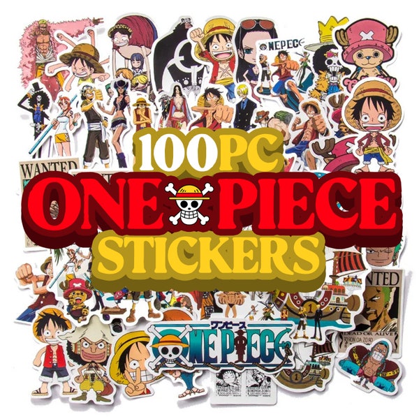 One Piece Vinyl Stickers - Etsy
