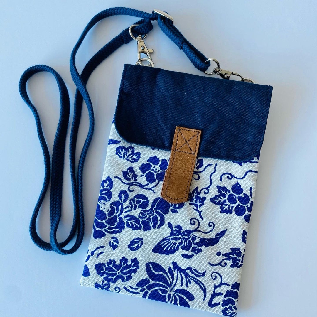 Handmade Handy Crossbody Small Bag, Smartphone Bag Leather Piece in ...