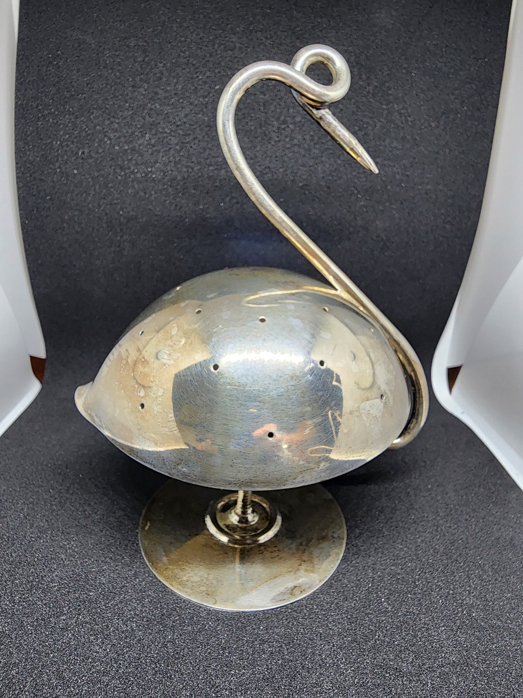 Vintage Napier Swan Toothpick Holder Silver Plated - Etsy