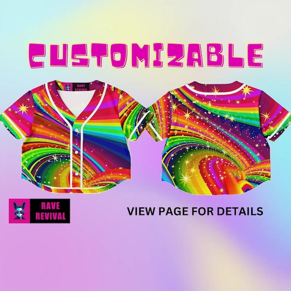 Rave Crop Top - Etsy