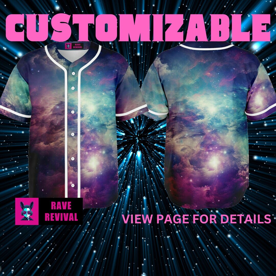 Rave Jersey Space Rave Jersey Galaxy Rave Mens Rave Outfit Mens Rave ...