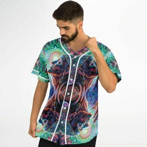 Rave Jersey Dmt Trip Rave Jersey Budda Rave Mens Rave Outfit - Etsy