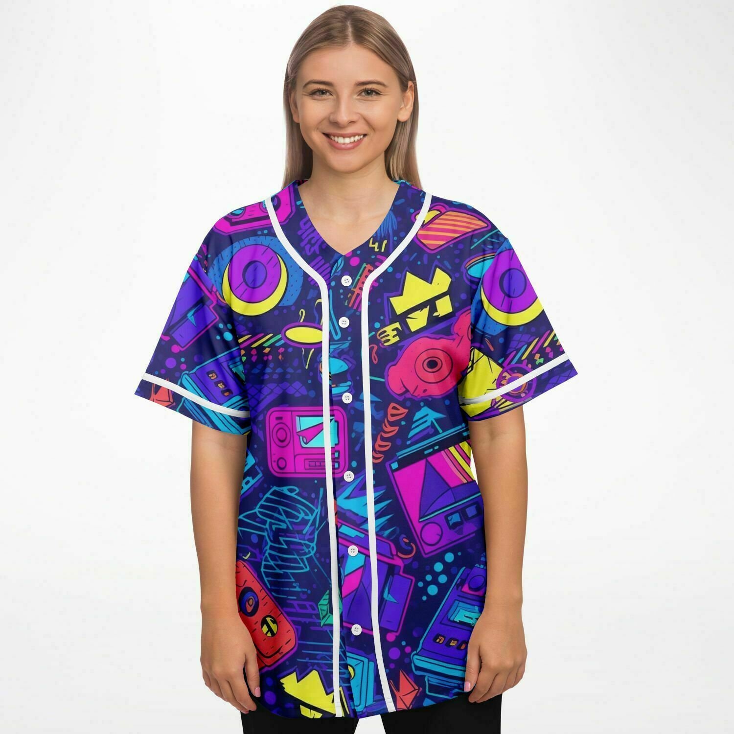 Rave Jersey Customizable 90s Rave Jersey Rave 1990 Outfit Customizable ...