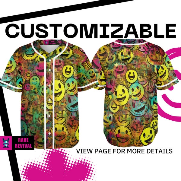 Smiley Face Rave Outfit - Etsy