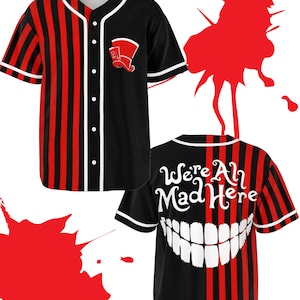Rave Jersey Mad Hatter Rave Jersey Were All Mad Here Rave Mens Rave ...