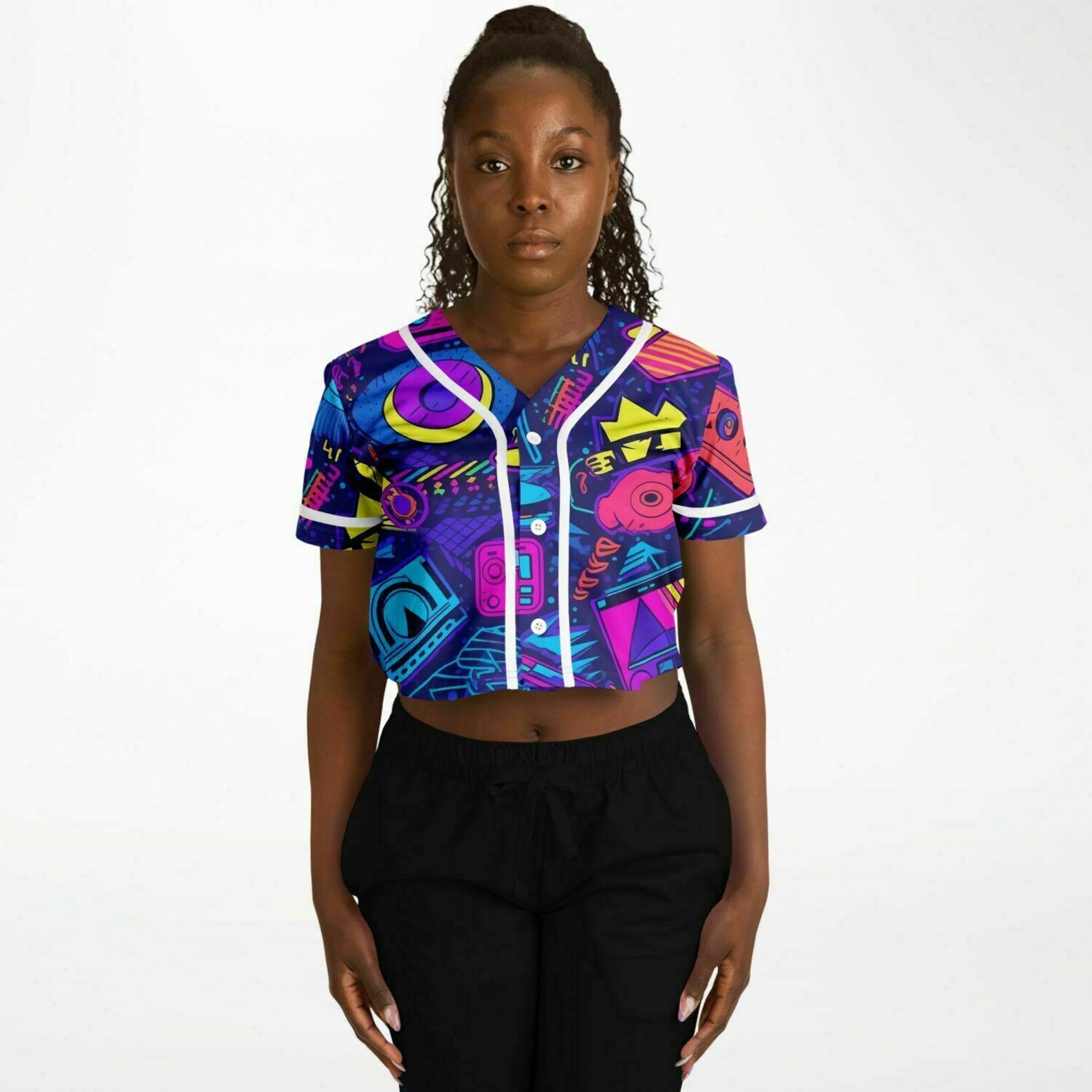 Rave Jersey Customizable Rave Jersey Crop Top Custom 90s Rave Womens ...