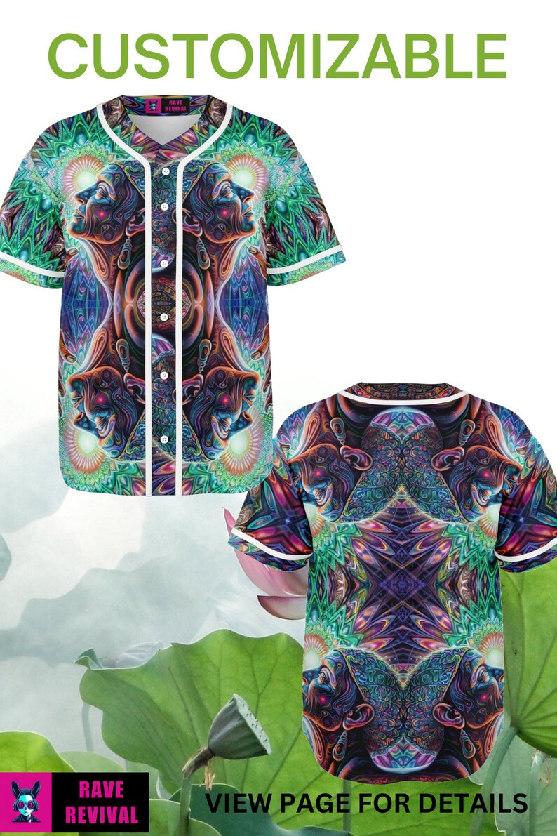 Rave Jersey Dmt Trip Rave Jersey Budda Rave Mens Rave Outfit - Etsy