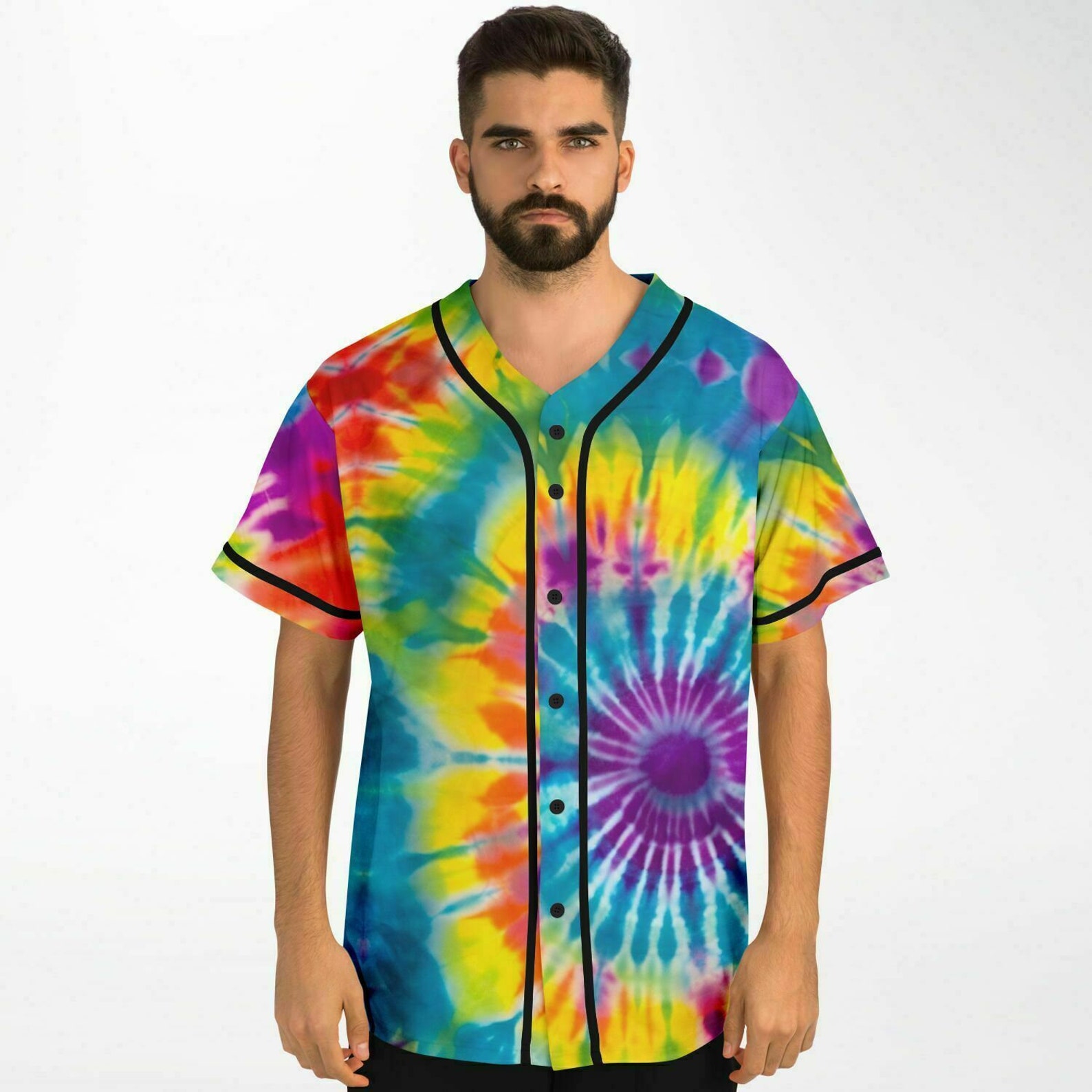 Rave Jersey Customizable Tie Dye Rave Jersey Rave Tie Dye Outfit ...