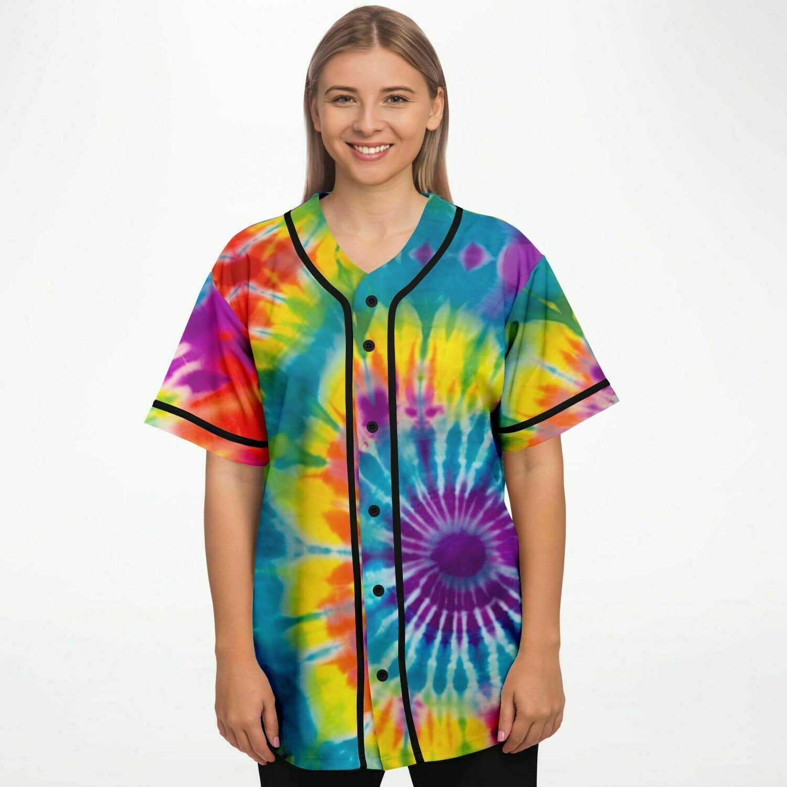 Rave Jersey Customizable Tie Dye Rave Jersey Rave Tie Dye Outfit ...