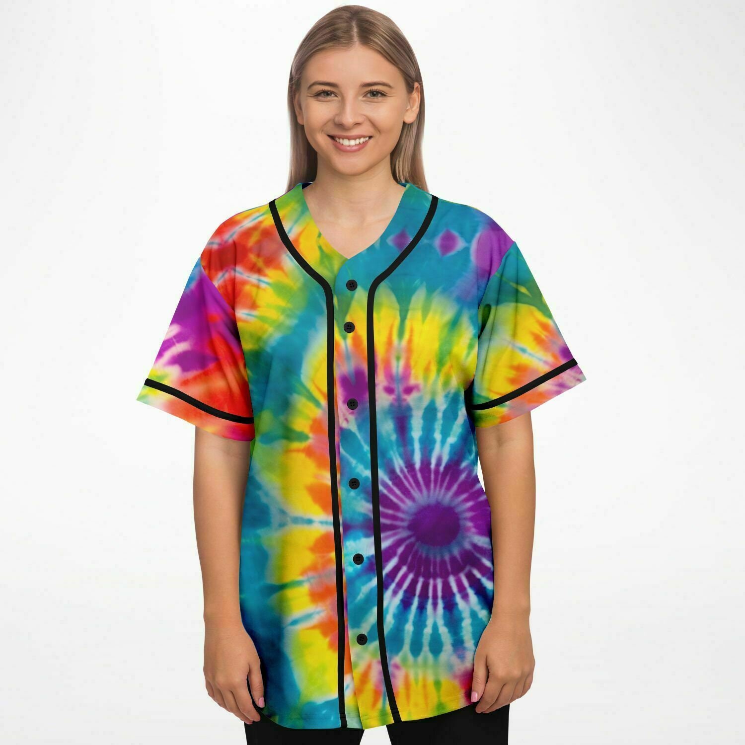 Rave Jersey Customizable Tie Dye Rave Jersey Rave Tie Dye Outfit ...
