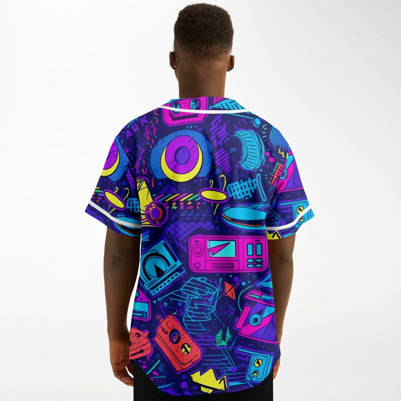 Rave Jersey Customizable 90s Rave Jersey Rave 1990 Outfit Customizable ...