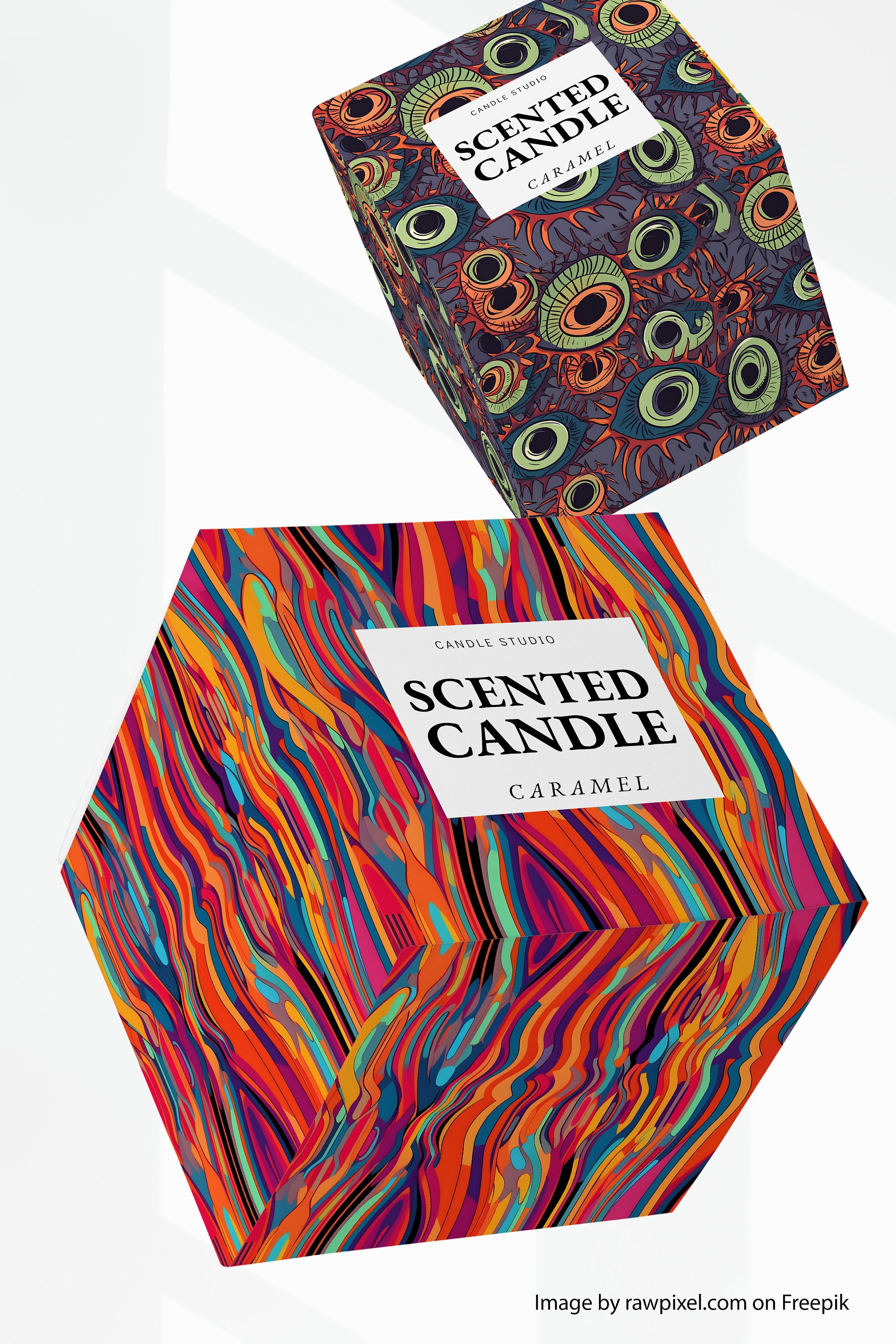 Psychedelic Seamless Digital Paper Patterns 10 Pack Colorful, Trippy ...