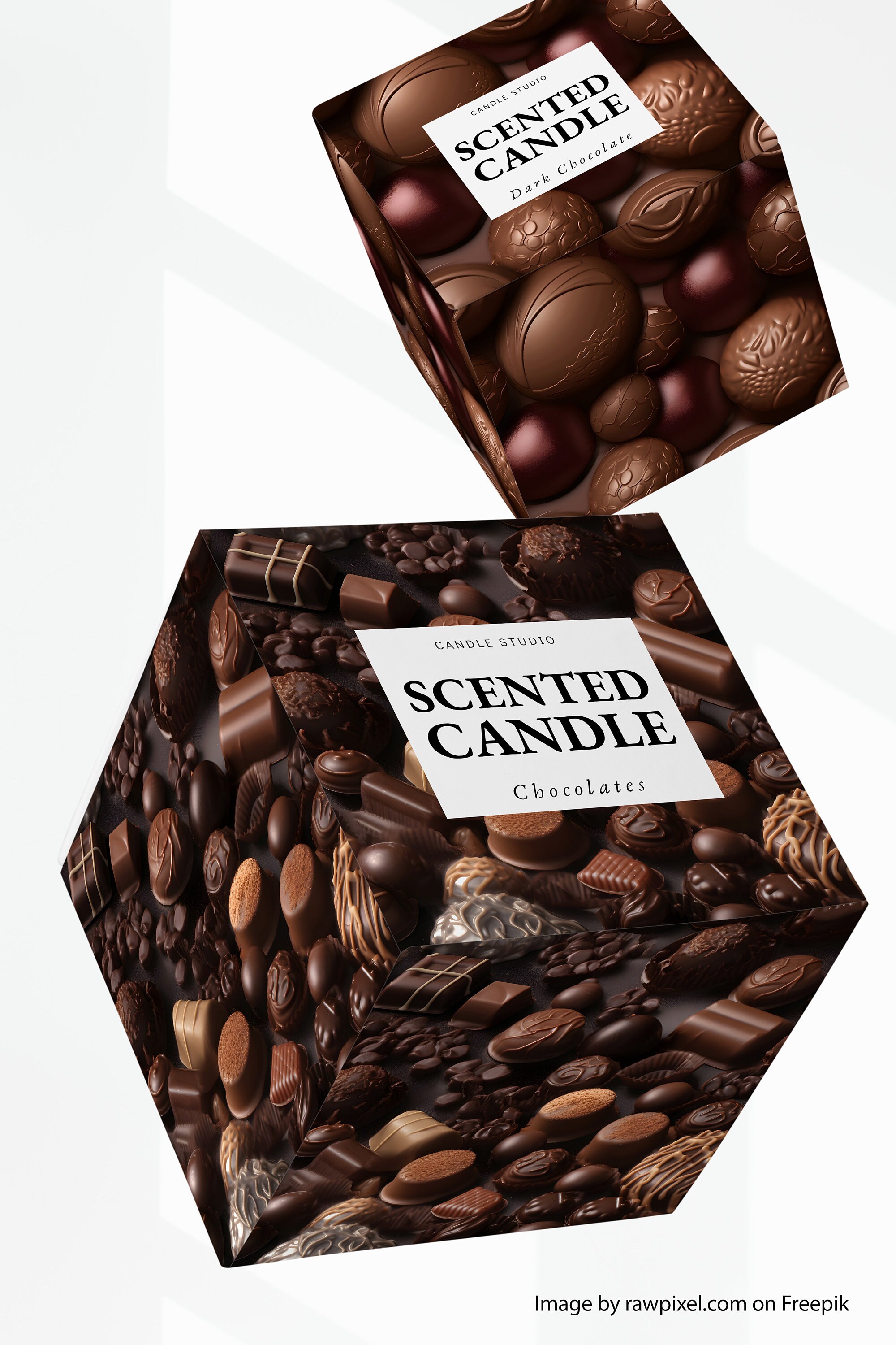 Delicious Chocolate Candy Seamless Digital Paper, Repeating Pattern ...