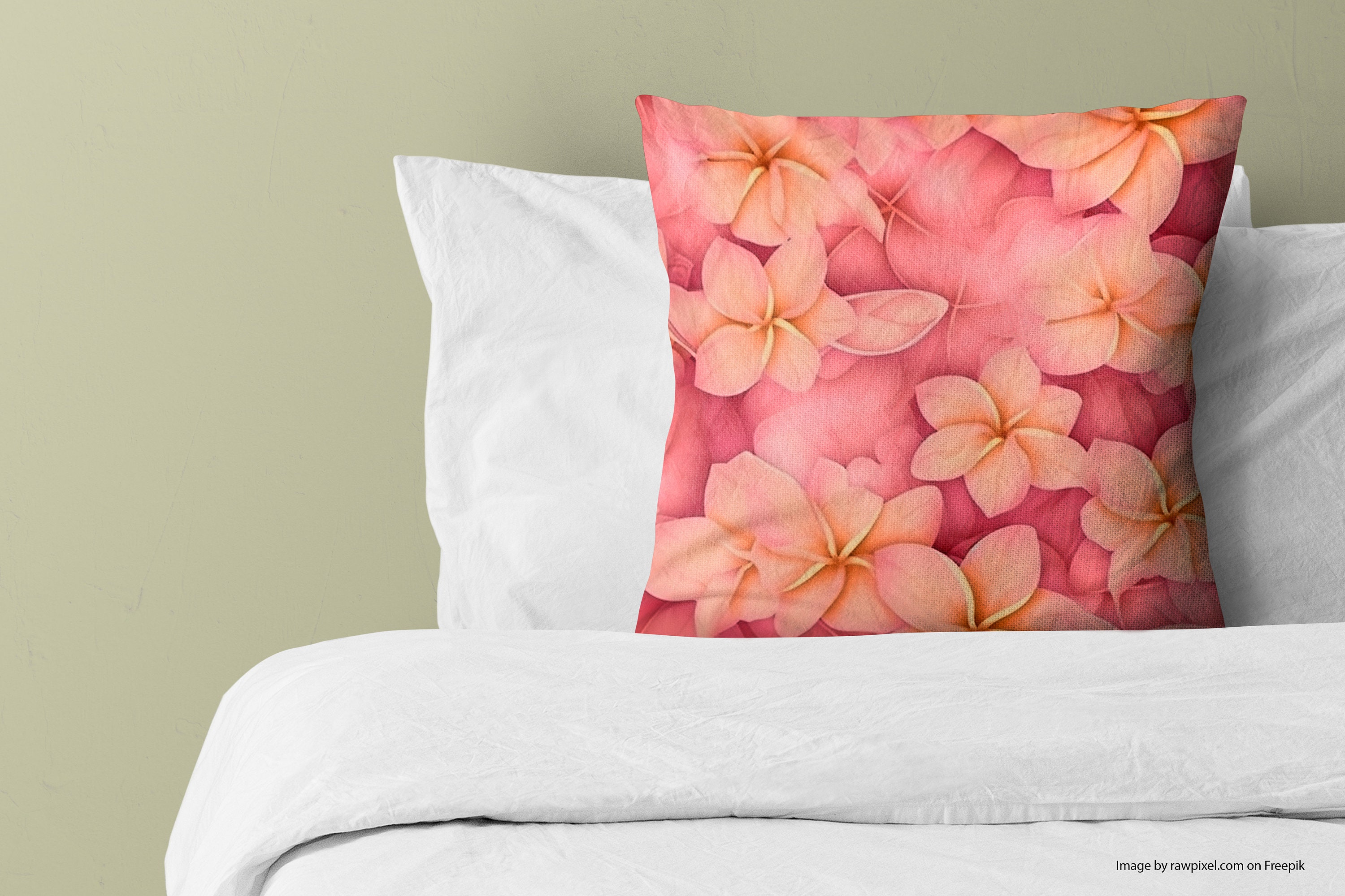 Pink Plumeria Seamless Digital Paper Pack, 6 Tropical Hawaiian Floral ...