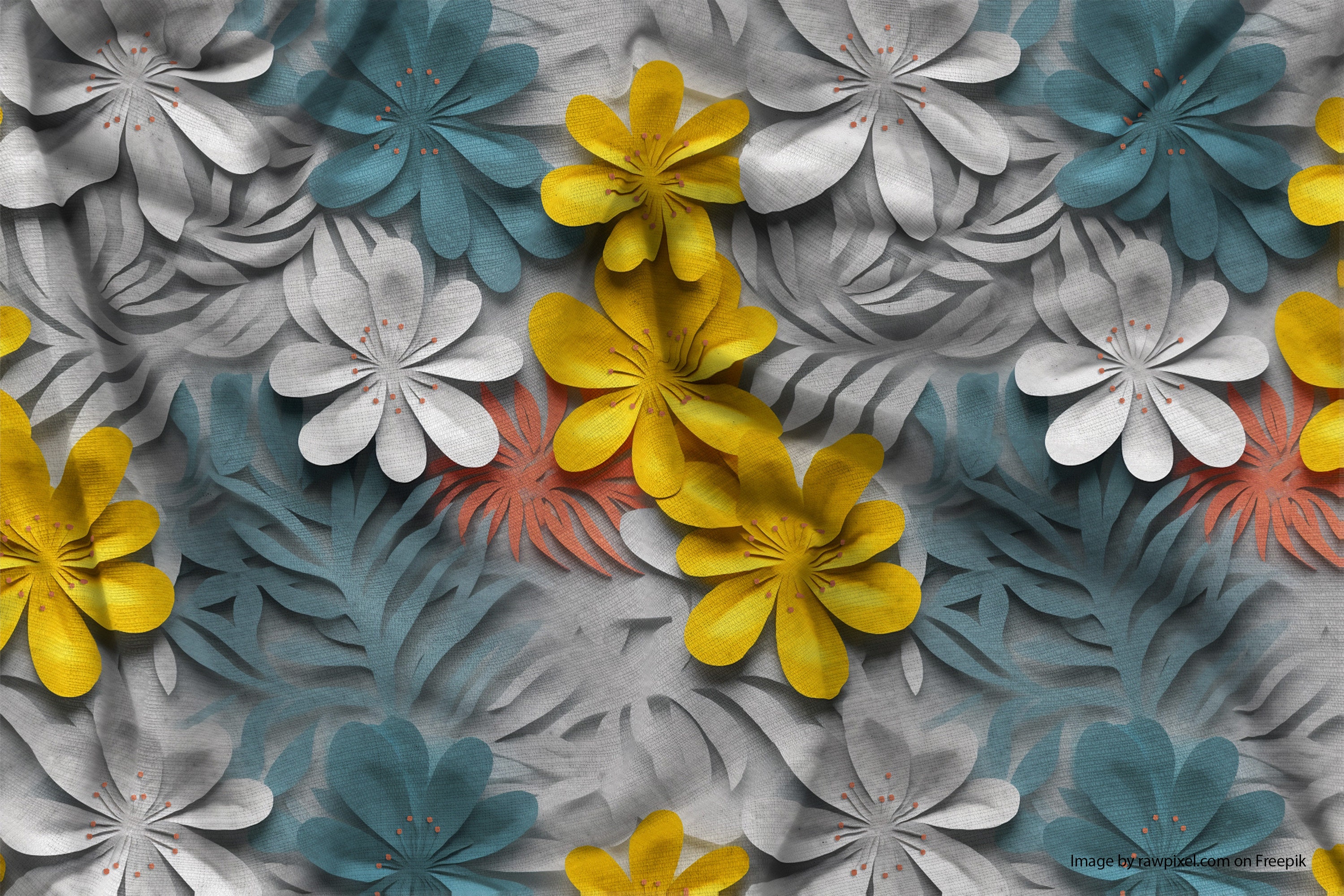 Pikake Hawaiian Flower Seamless Digital Paper Pack - 8 Pack, Floral ...