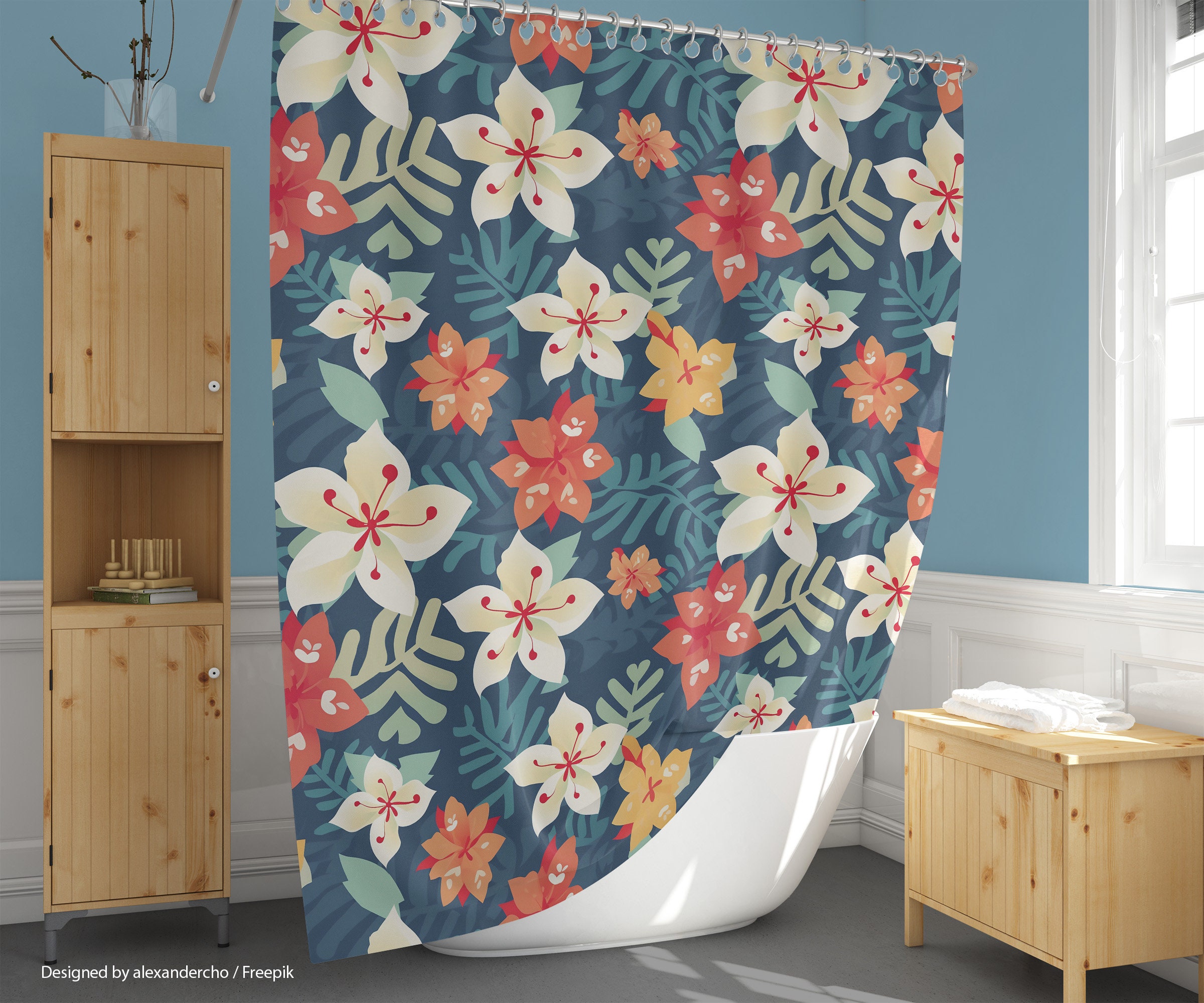 Pikake Hawaiian Flower Seamless Digital Paper Pack - 8 Pack, Floral ...