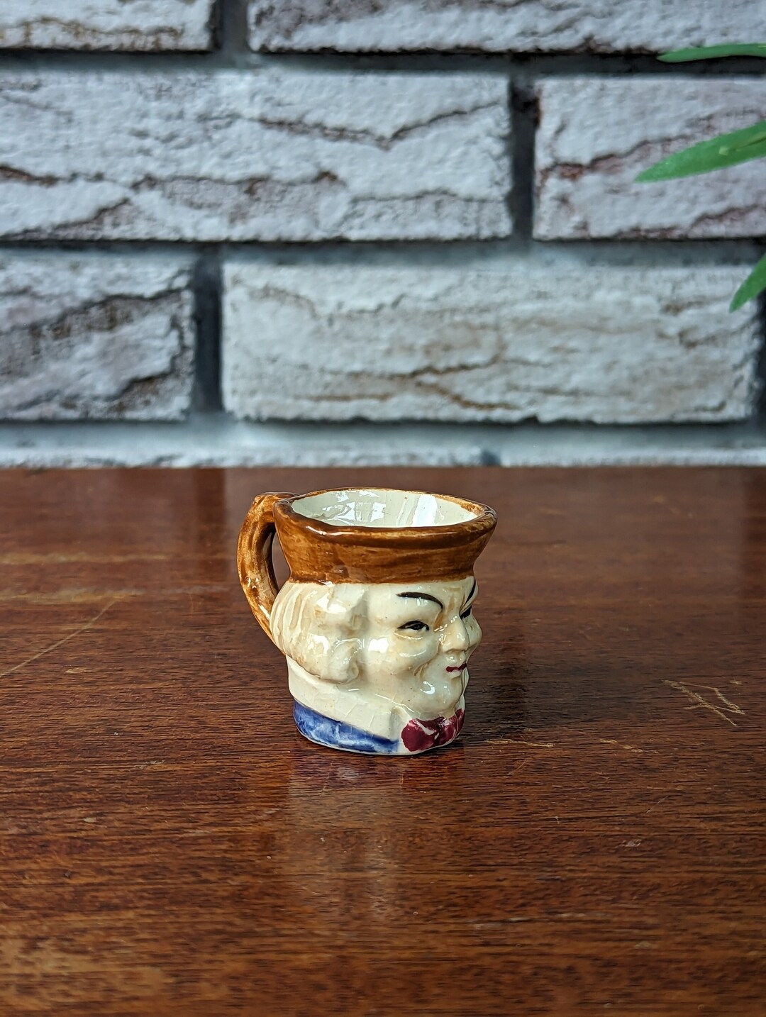Miniature disgruntled Colonial Man Toby Mug - Etsy