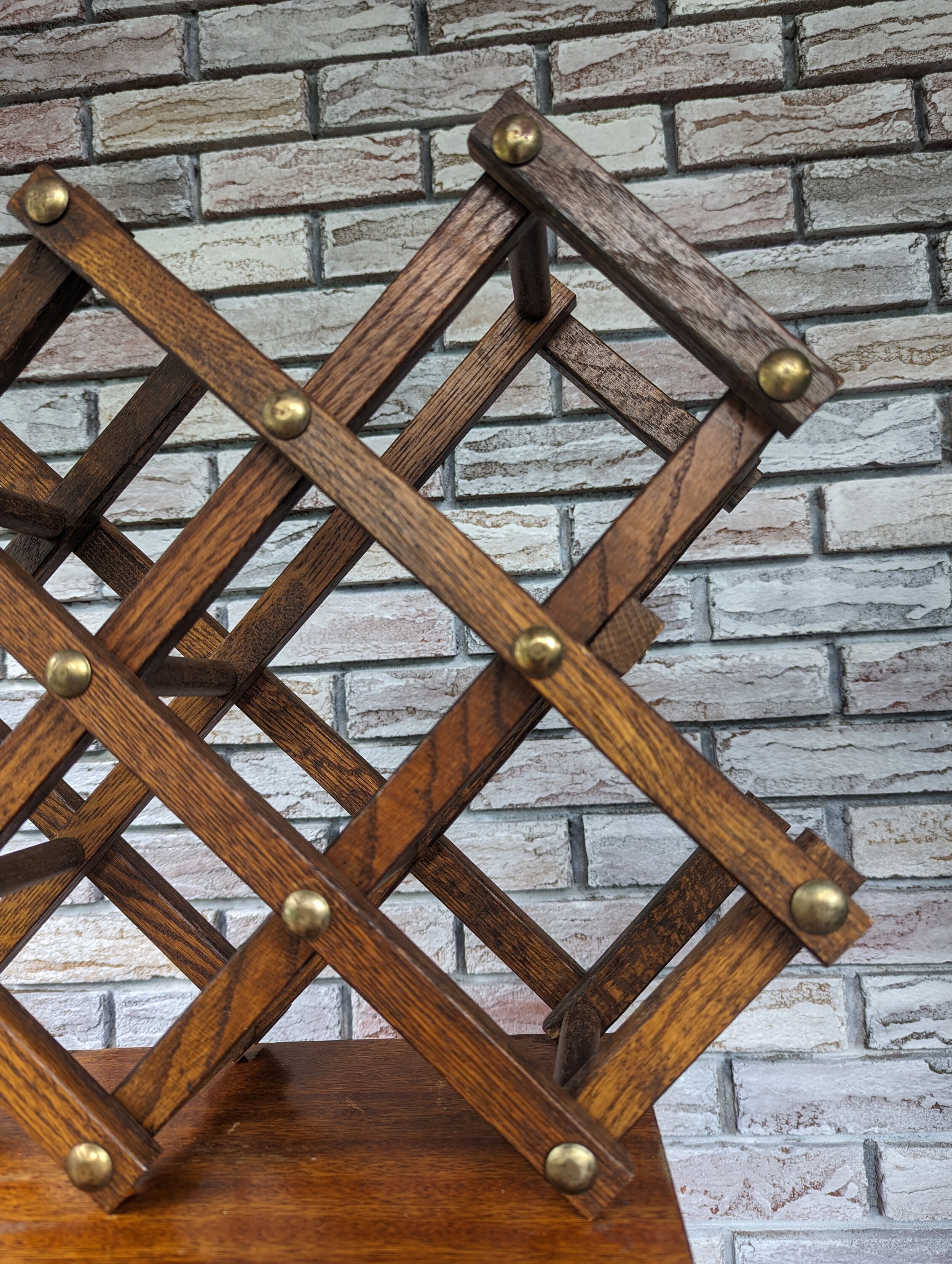 1970's Accordion Style Wine Rack - Etsy