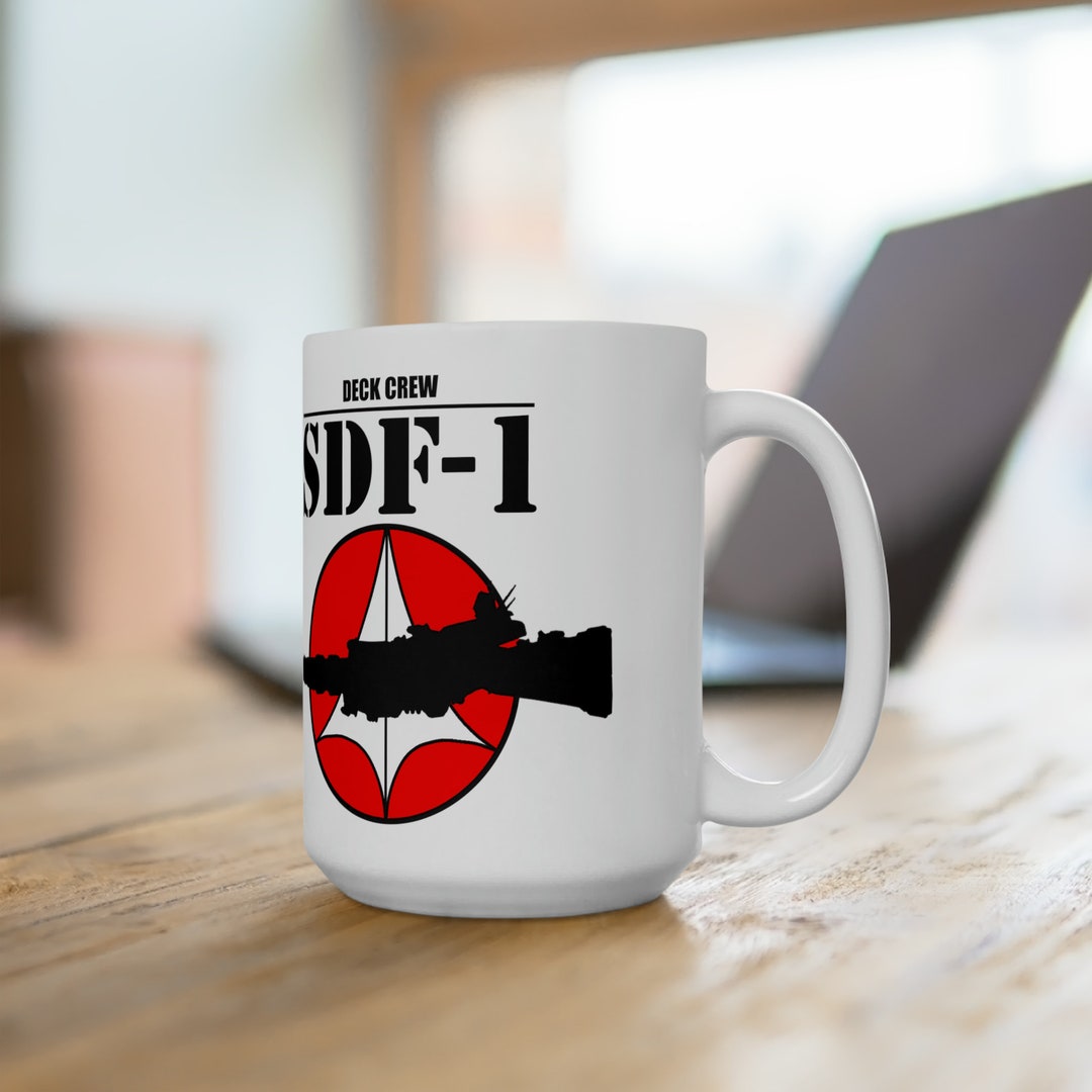 Robotech Inspired SDF-1 Ceramic Mug 15oz - Etsy