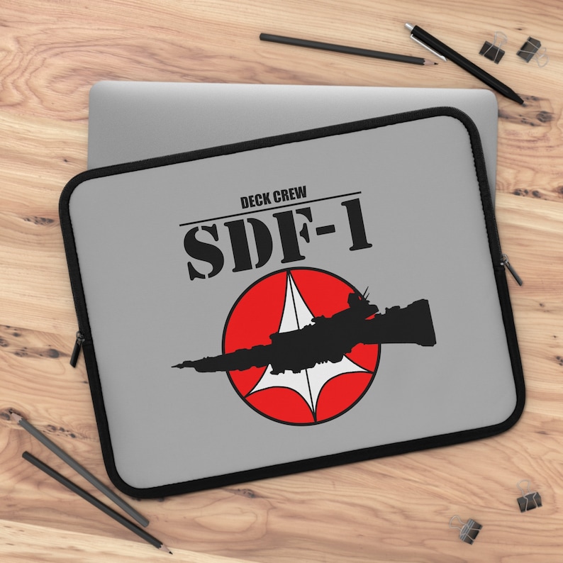 Robotech Inspired "sdf-1 Deck Crew" Neoprene Laptop Sleeve - Etsy