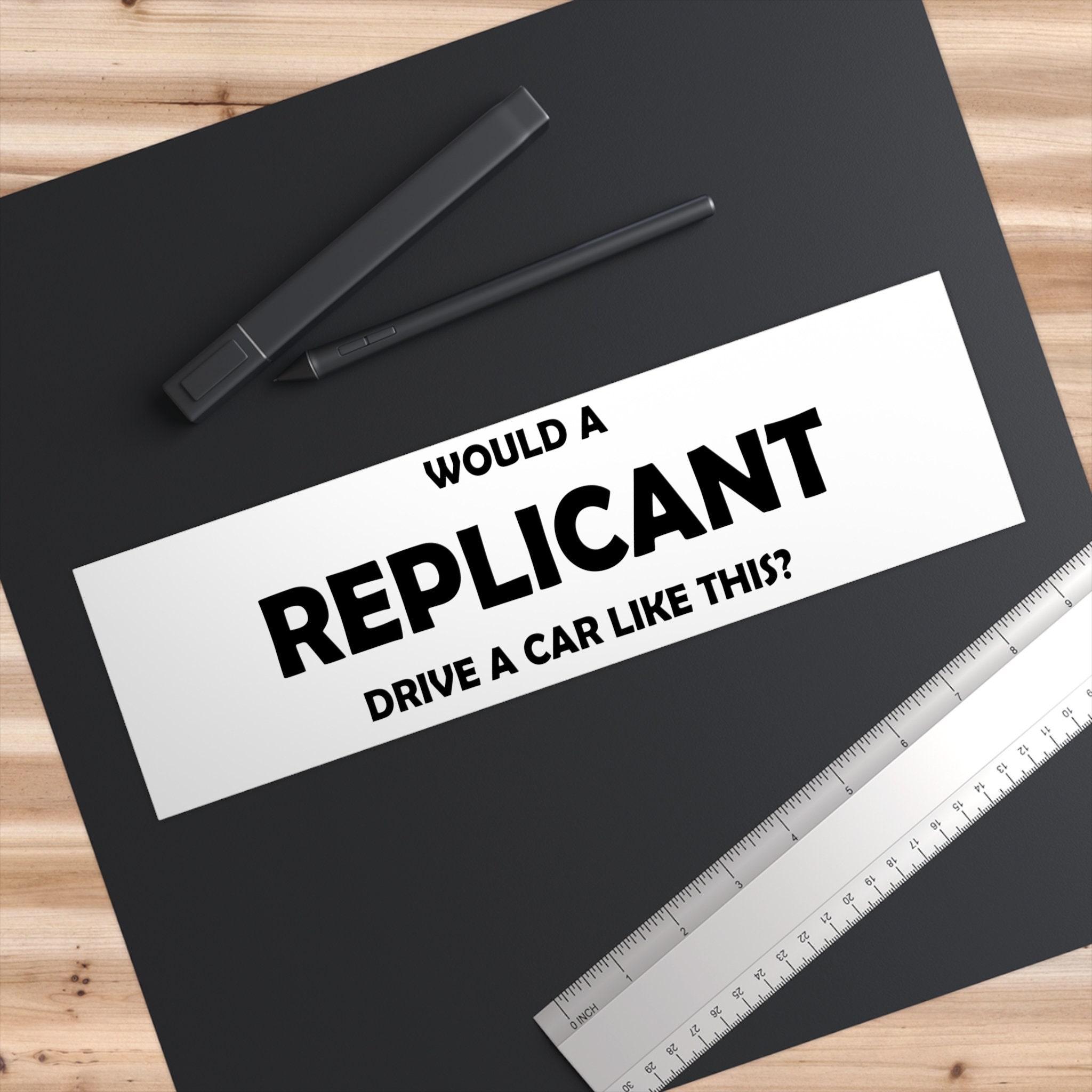 Blade Runner Inspired Replicant Bumper Sticker - Etsy