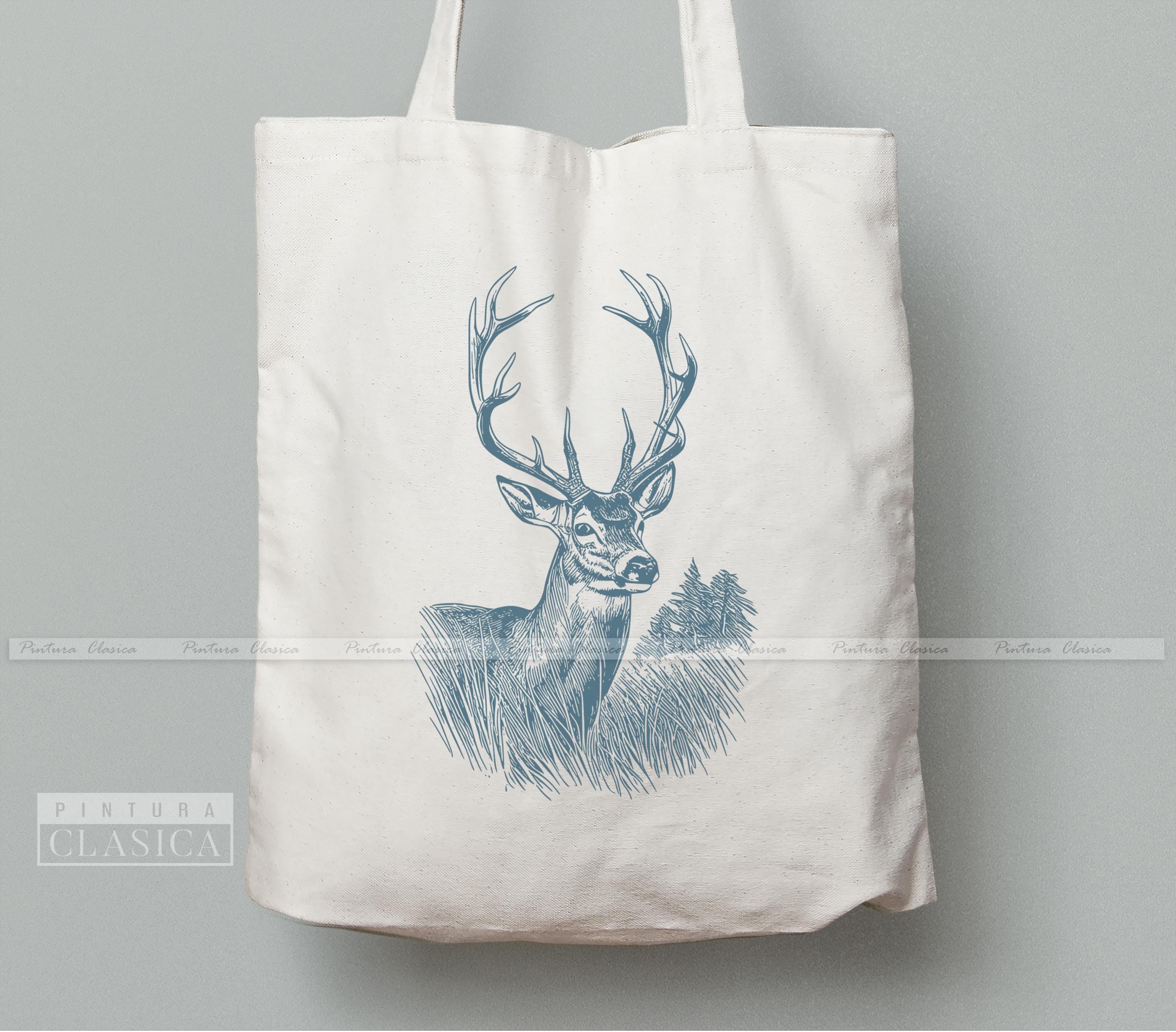 16' Elk Design SVG-PNG Design Elk Vintage Design Transparent Background ...