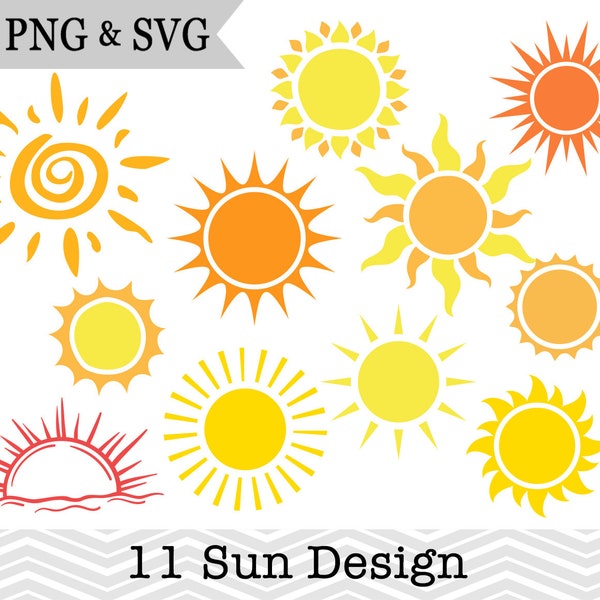 Sun Svg - Etsy