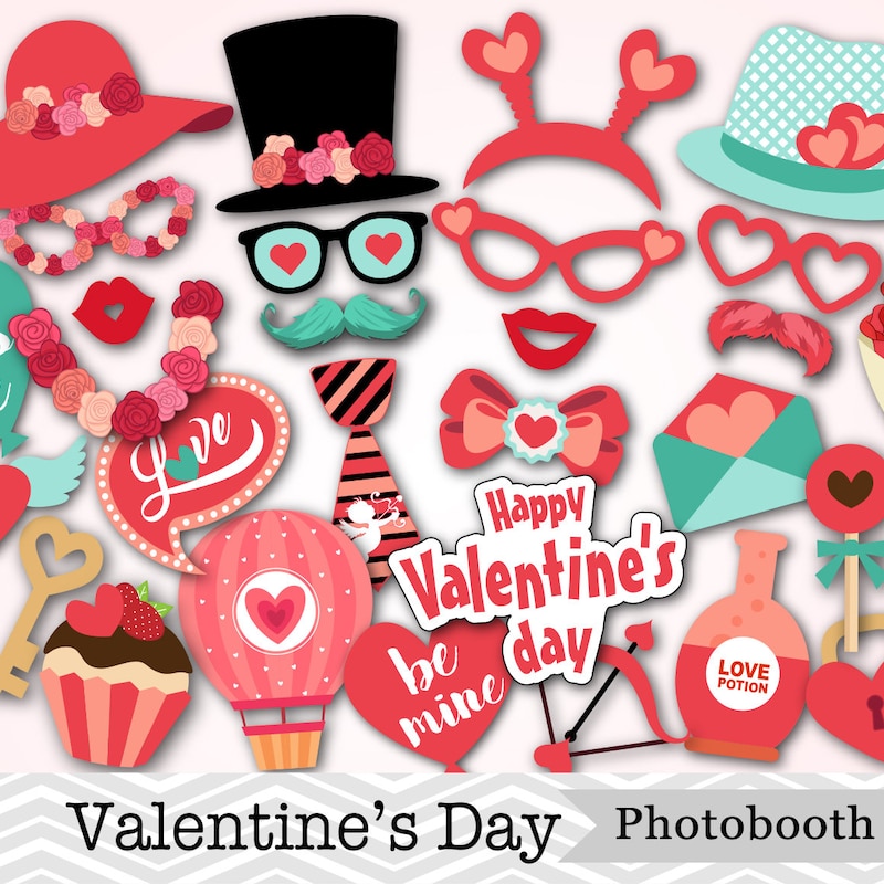 Valentines Day Photo Booth - Etsy