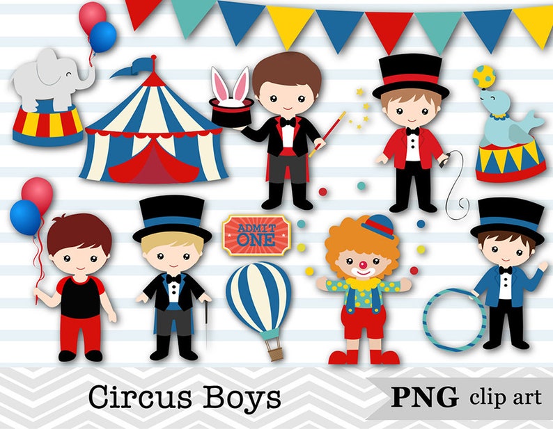 29 Circus Boy Clip Art, Little Circus Boys Clipart, Carnival Clipart ...