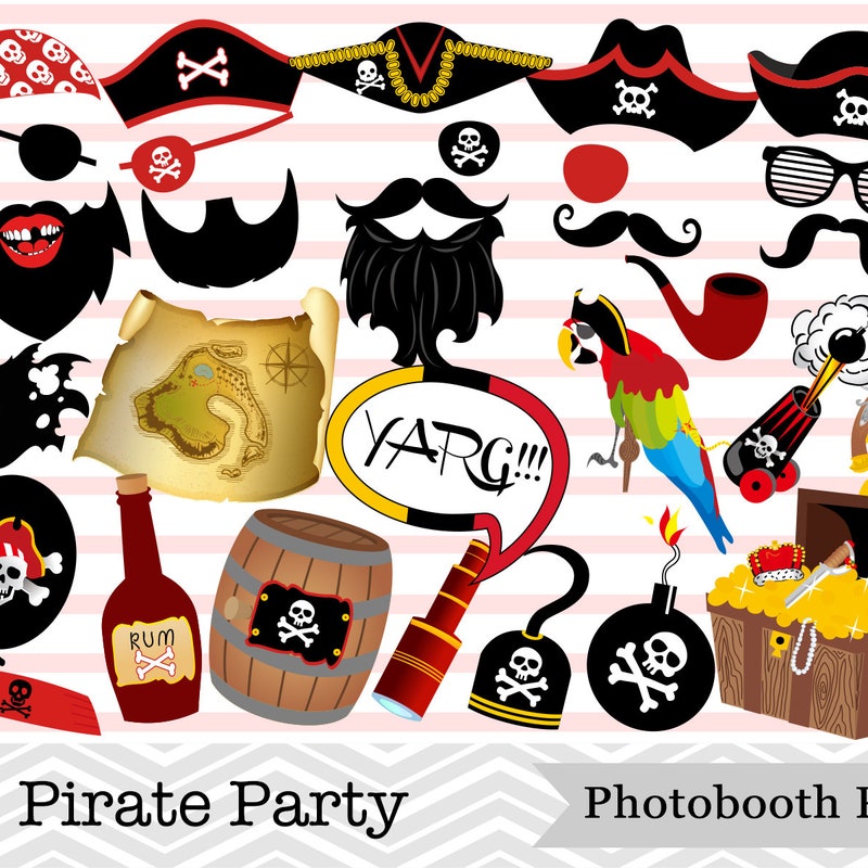 Pirate Photo Booth - Etsy