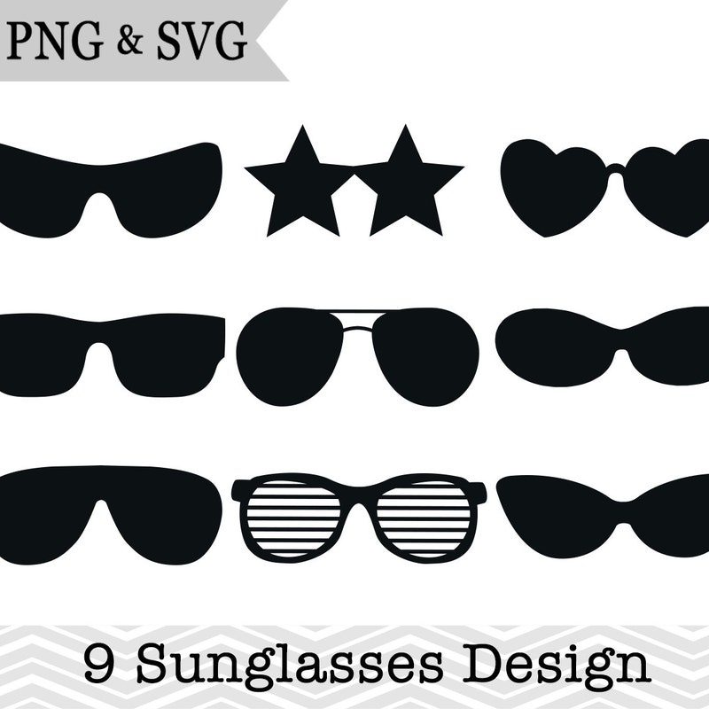 Sunglasses Svg - Etsy