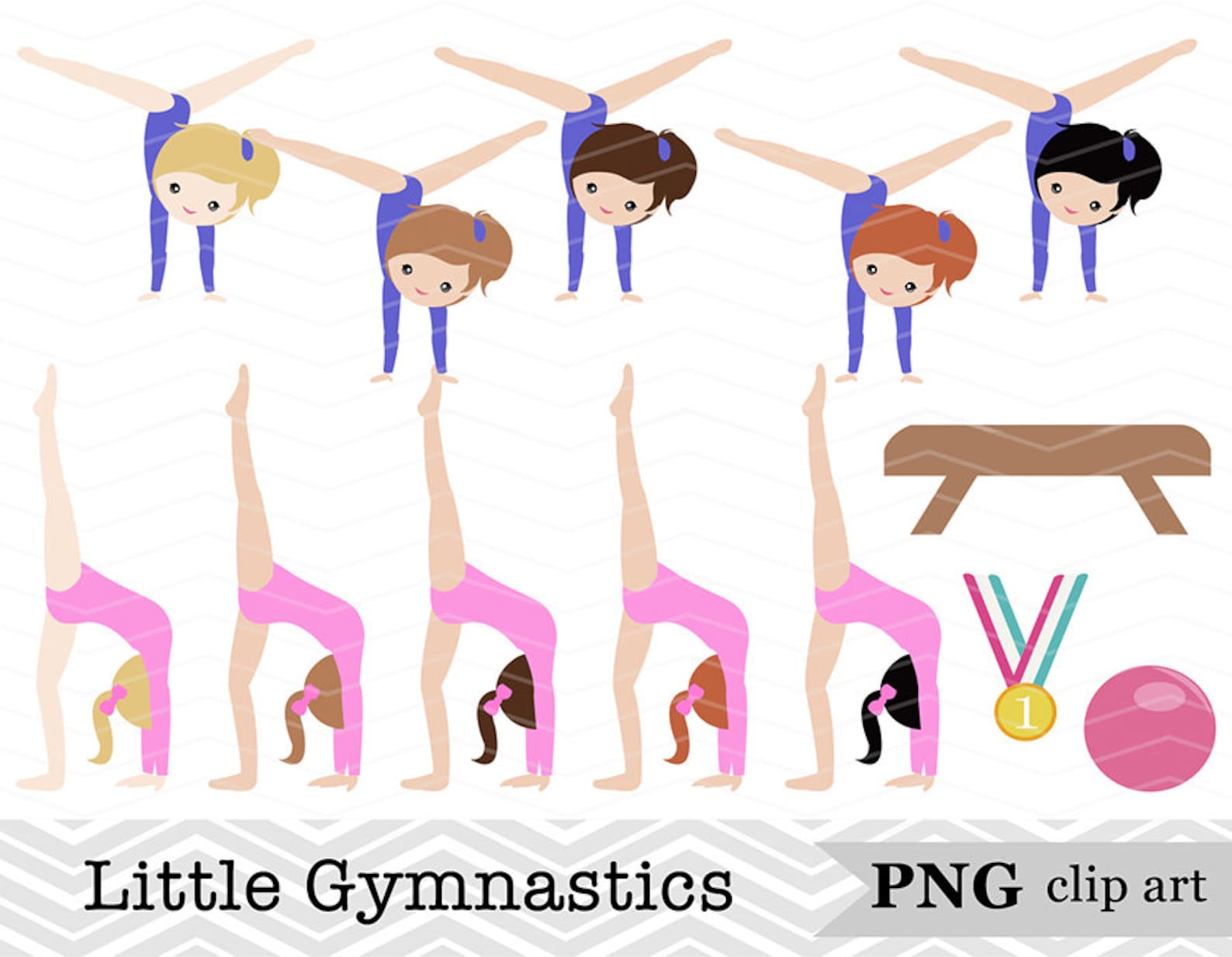 35 Little Girl Gymnastics Clip Art, Little Gymnastics Clipart, Girl ...