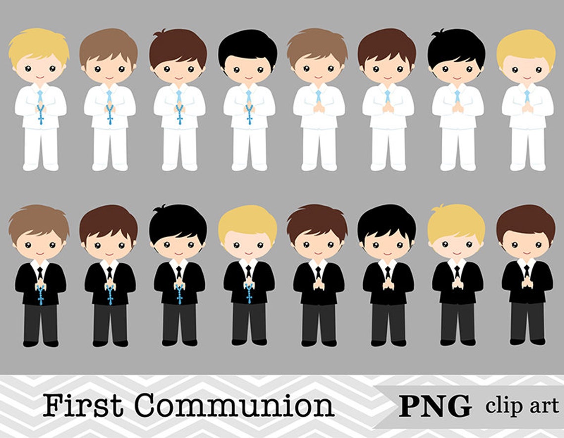 62 Boy First Communion Clip Art, First Communion Boy Clipart, First ...