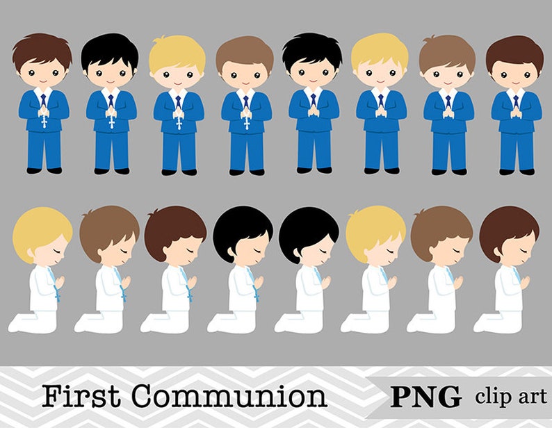 62 Boy First Communion Clip Art, First Communion Boy Clipart, First ...