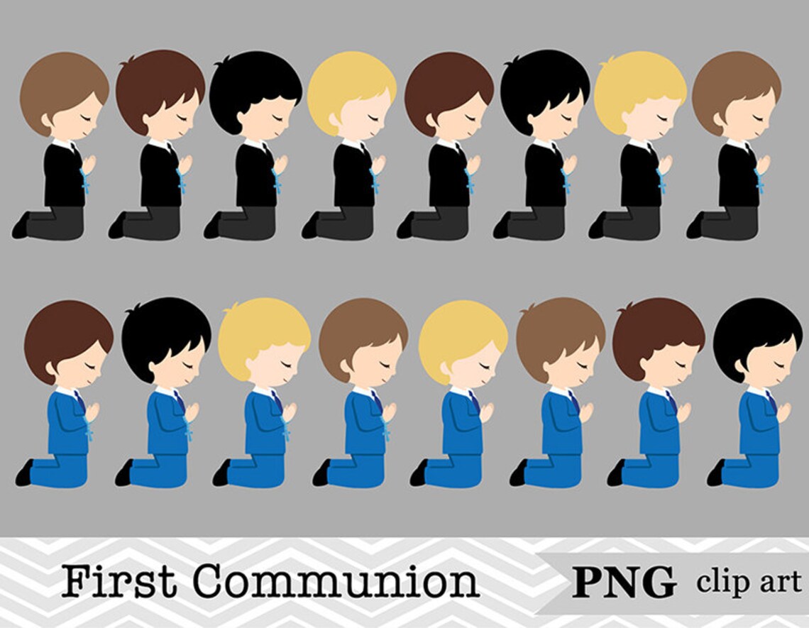 62 Boy First Communion Clip Art, First Communion Boy Clipart, First ...