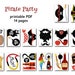 Printable Pirate Party Photo Booth Props, Pirate Birthday Party Photo ...