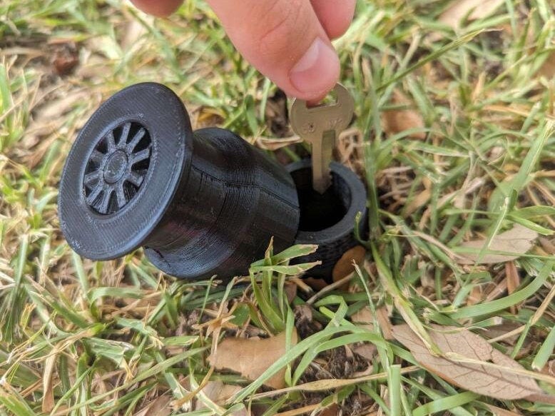 Realistic Sprinkler Key Hider/holder, Water Resistant, Protection From ...