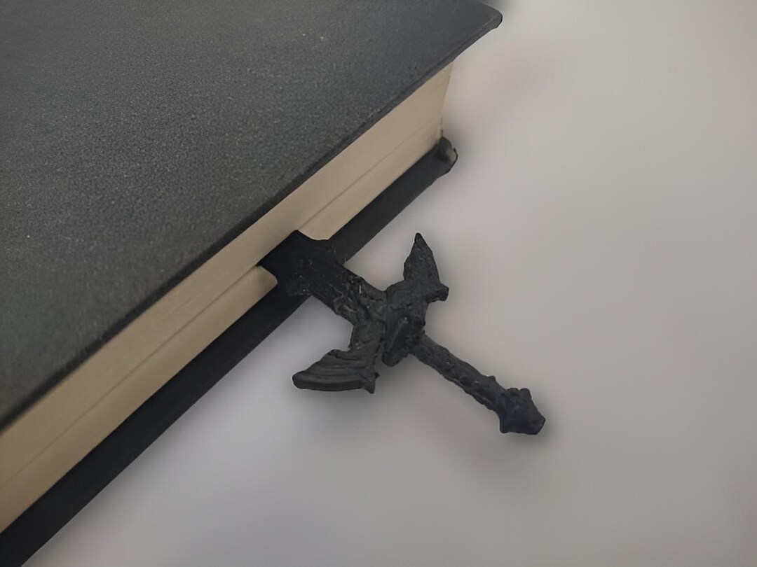 Master Sword Bookmark | 3d Printed Bookmark | Gift | Bookmark | Reading ...