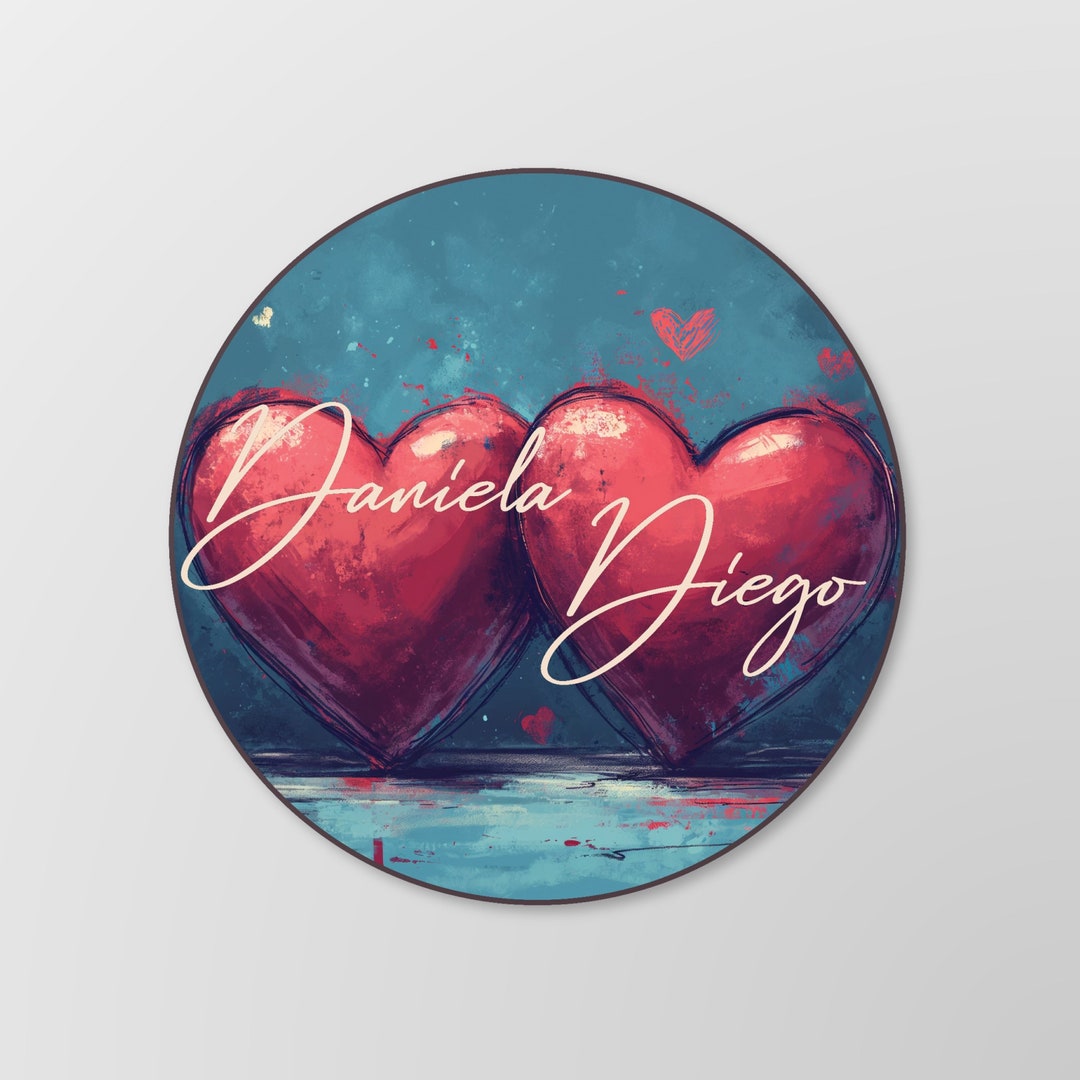 Valentine's Day Sign for Lovers, Wood Room Decor, Lovers Name Plate ...