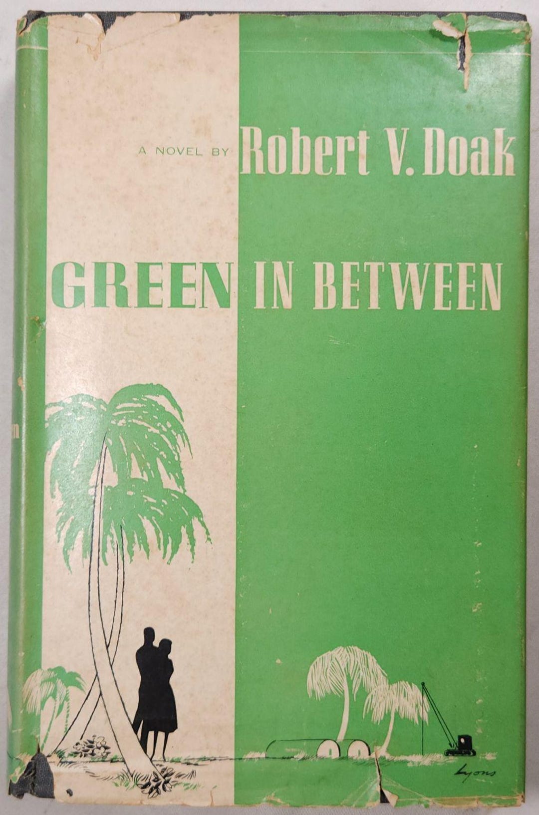 1952 Green in Between Robert V. Doak Signed First Edition Novel - Etsy