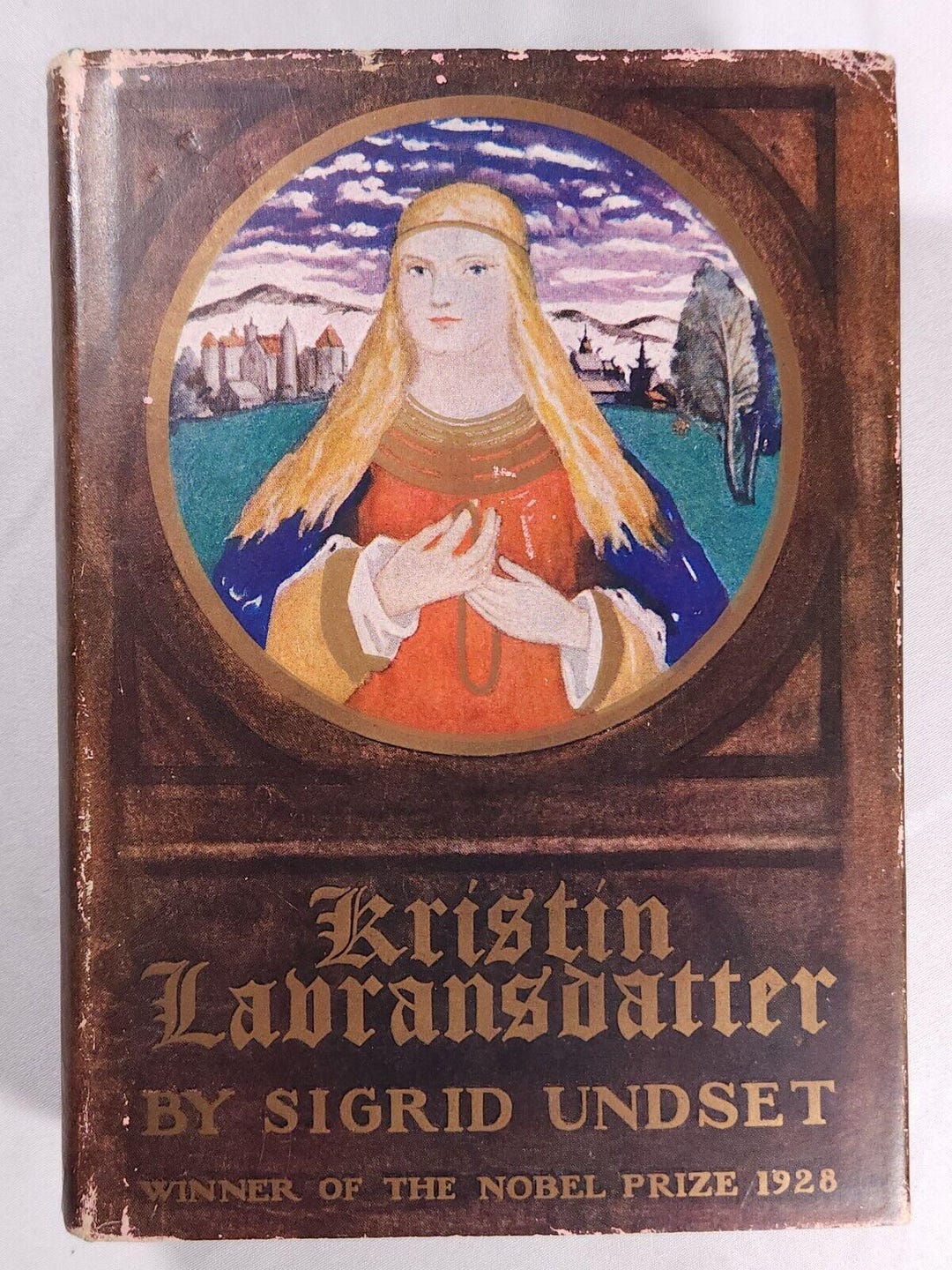 1929 Kristin Lavransdatter Sigrid Undset Nobel Prize Edition Complete ...