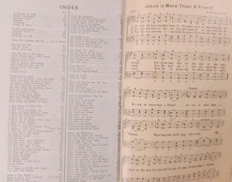 1948 Gospel Glory James D Vaughn Hymnal Hymns Songbook Spiritual Church Choir - Etsy