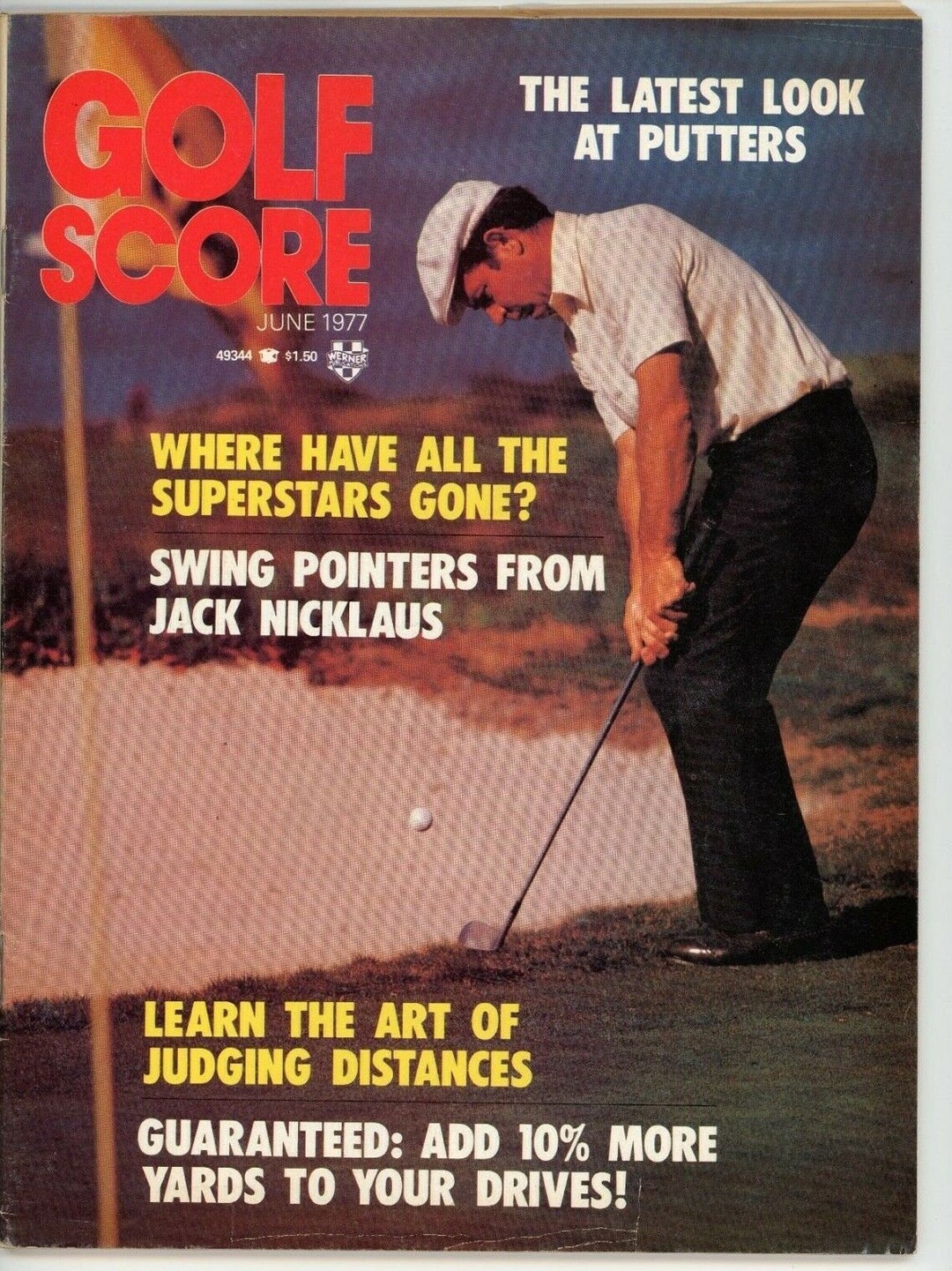 Golf Score Magazine June 1977 Jack Nicklaus Swing Byron Nelson ...